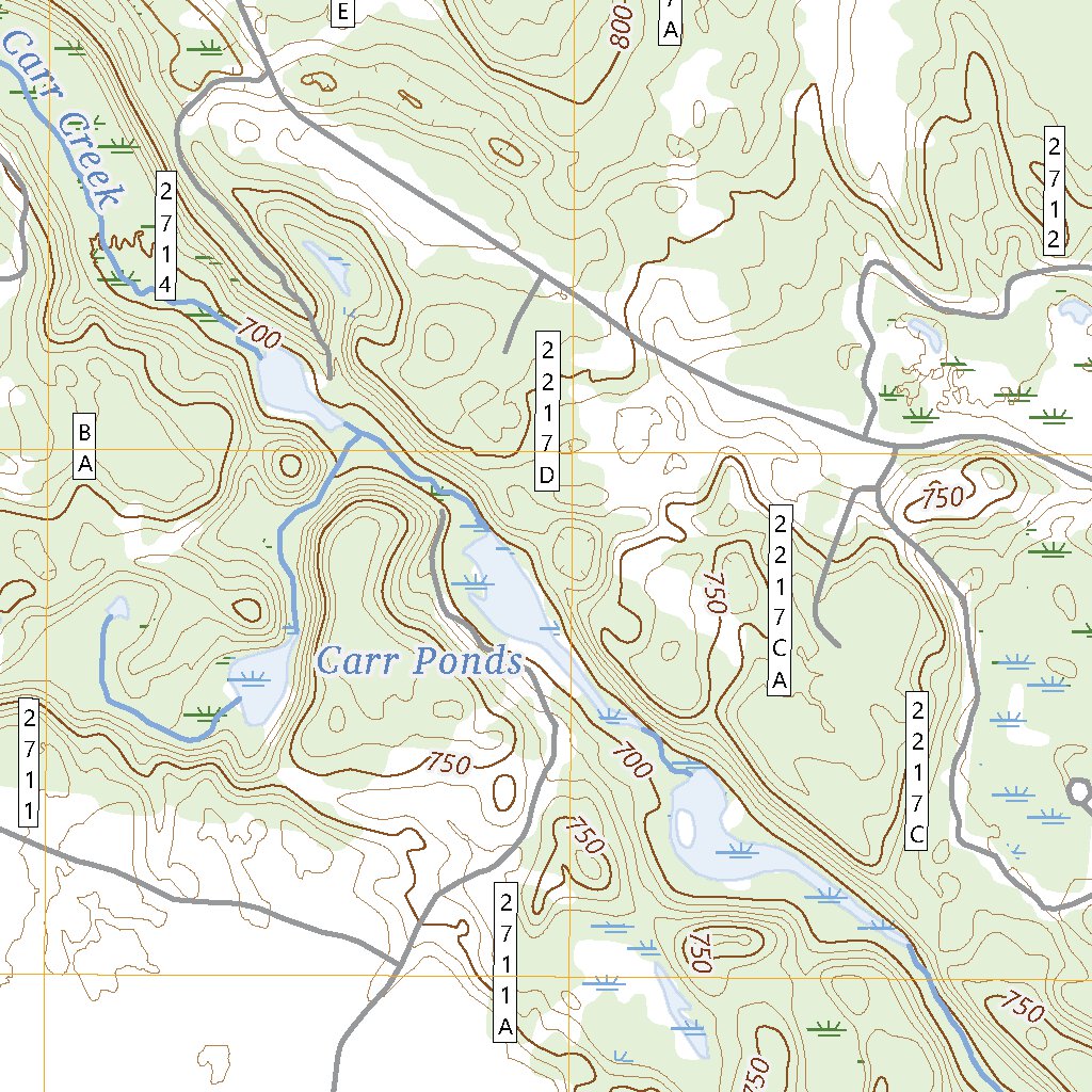 Gooseneck Lake, MI (2023, 24000-Scale) Map by United States Geological ...