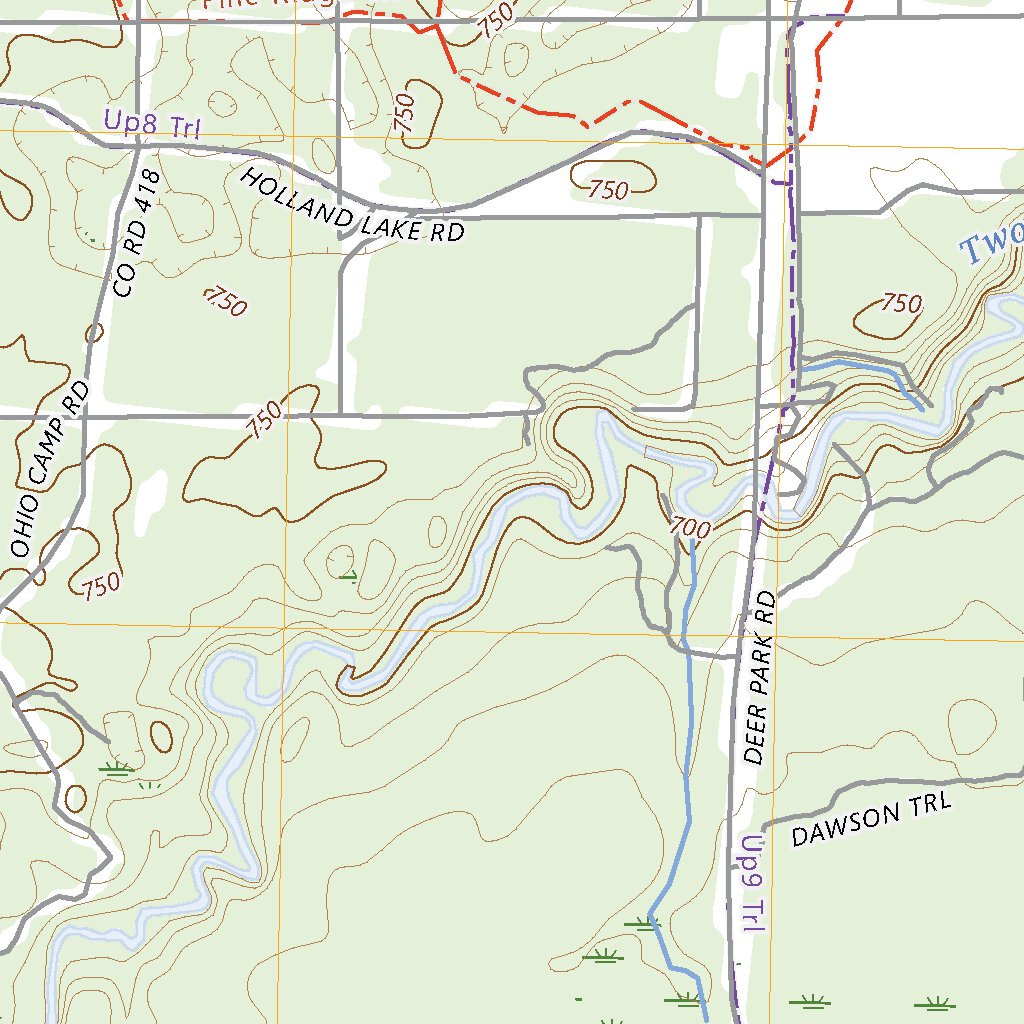 Muskallonge Lake SE, MI (2023, 24000-Scale) Map by United States ...