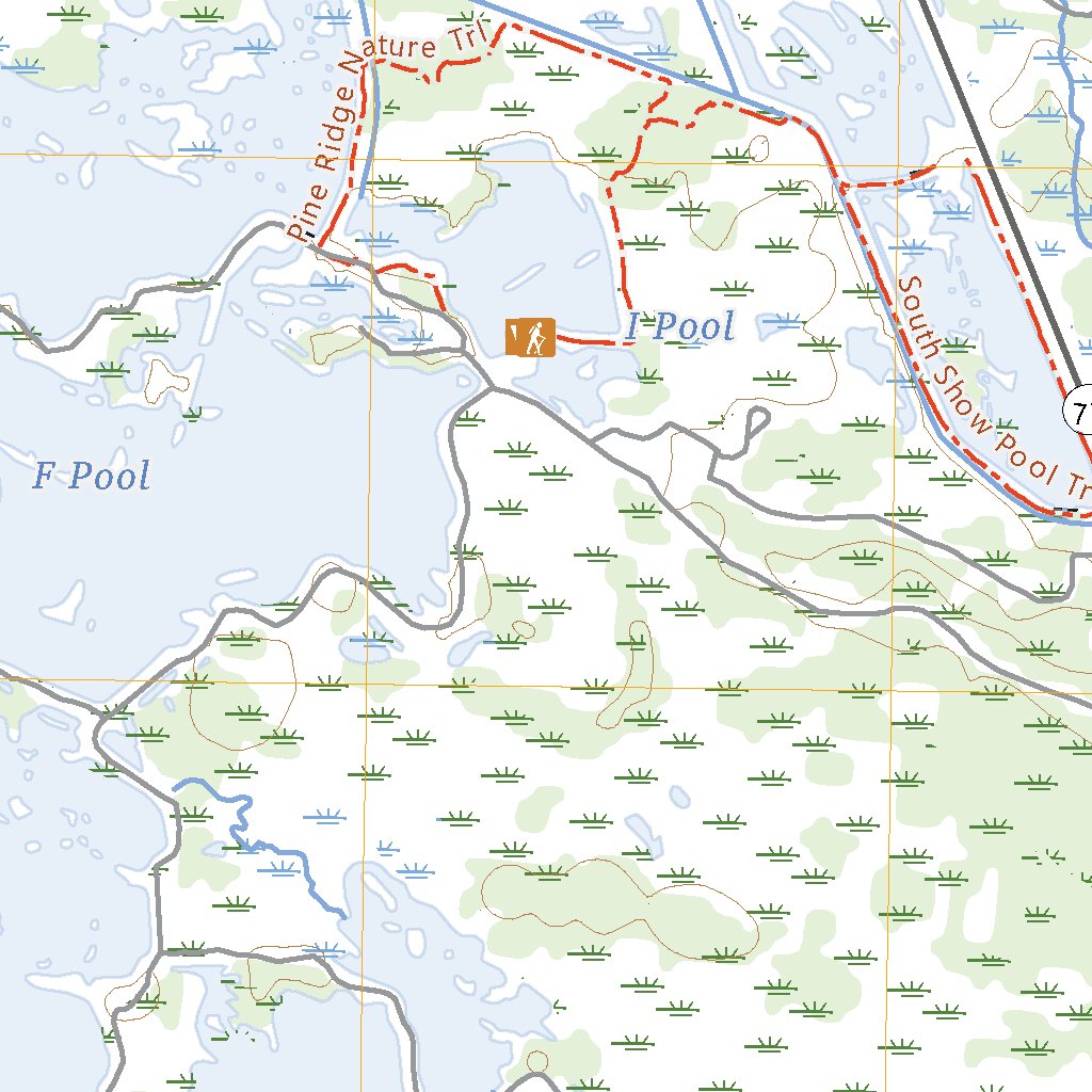 Seney, MI (2023, 24000-Scale) Map by United States Geological Survey ...