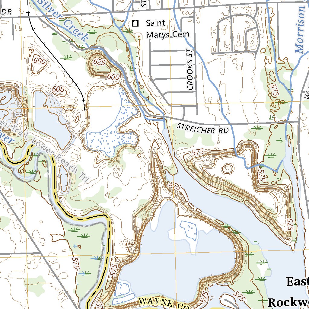 Rockwood, MI (2023, 24000-Scale) Map by United States Geological Survey ...