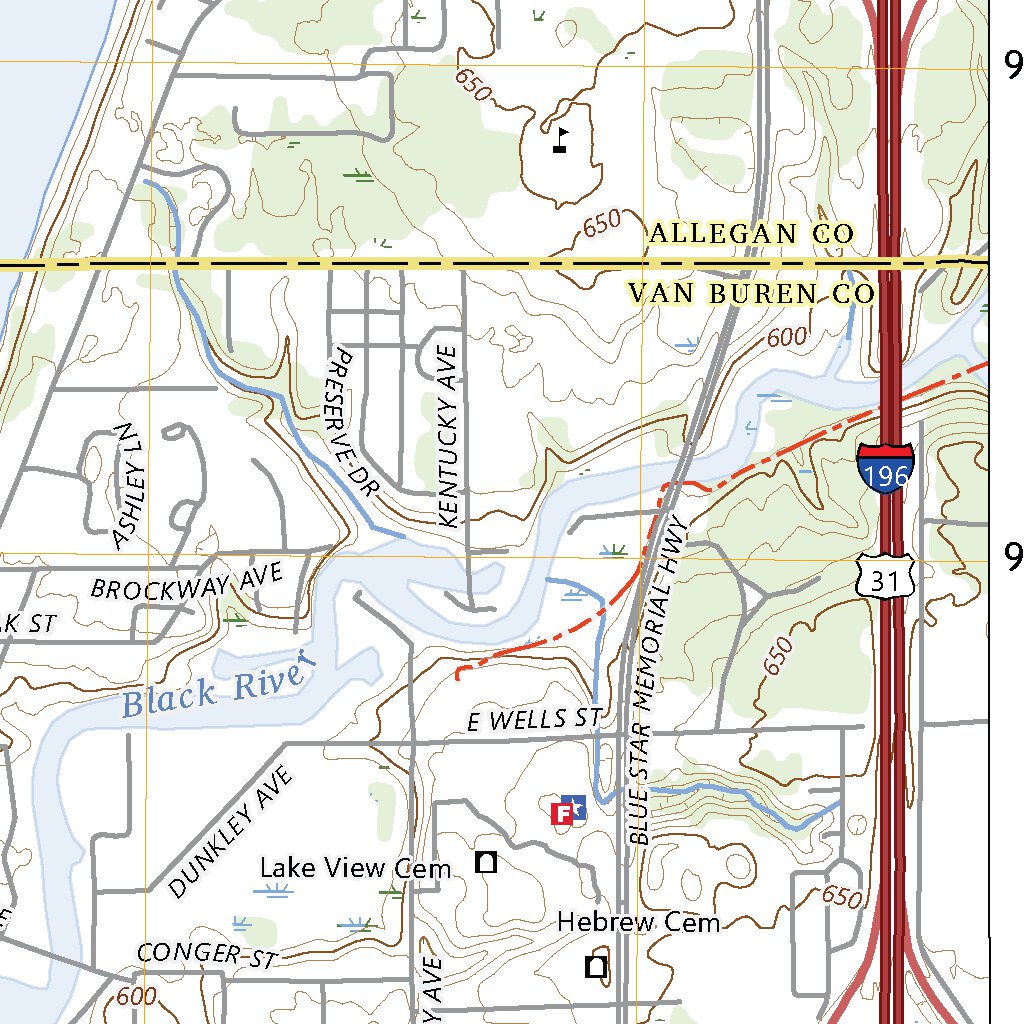 South Haven, MI (2023, 24000-Scale) Map by United States Geological ...