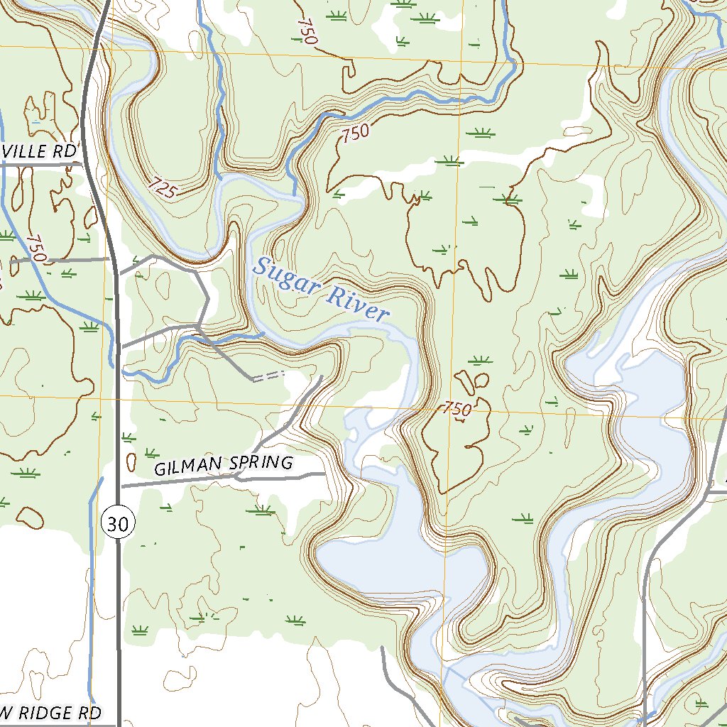 Secord Lake, MI (2023, 24000-Scale) Map by United States Geological ...