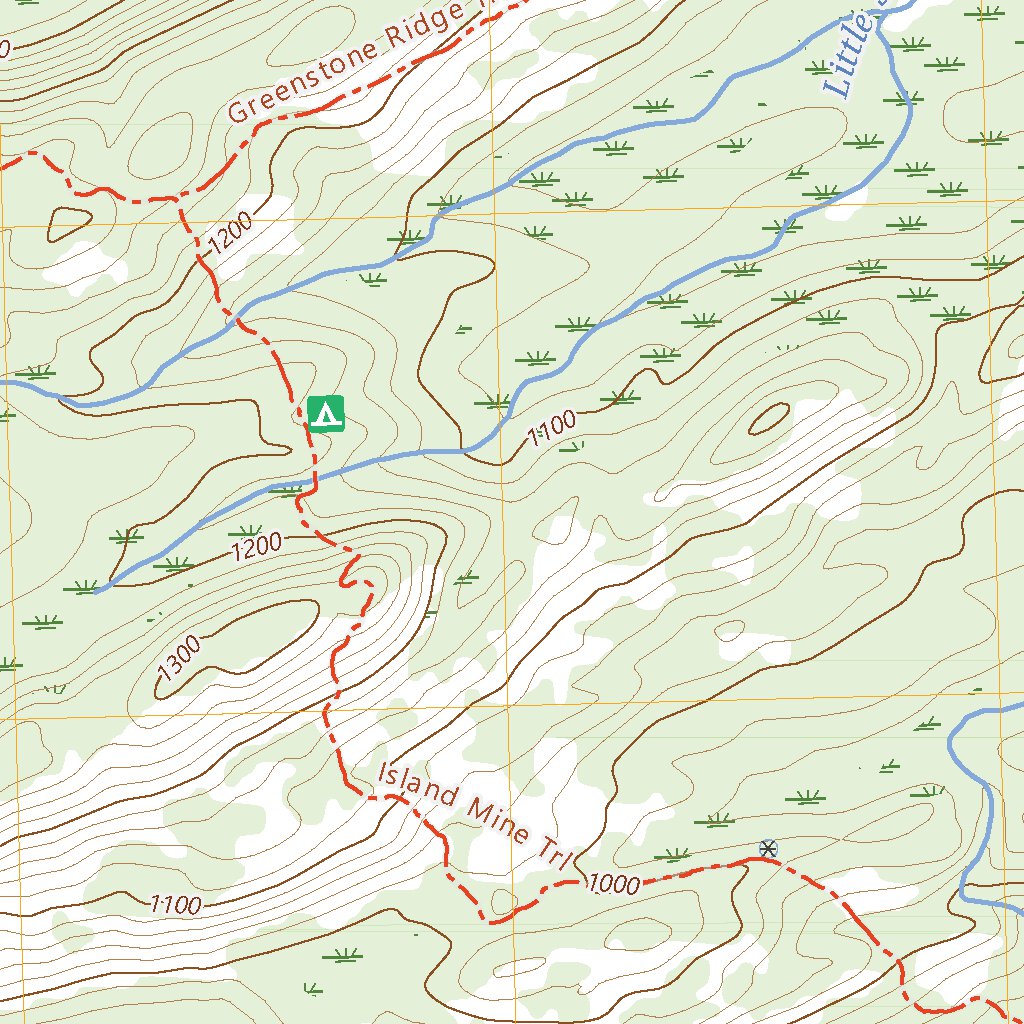 Sugar Mountain, MI (2023, 24000-Scale) Map by United States Geological ...