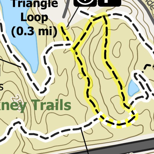 Ruth Marshall Forest & Stickney Trails, Atkinson & Hampstead, NH Map by ...