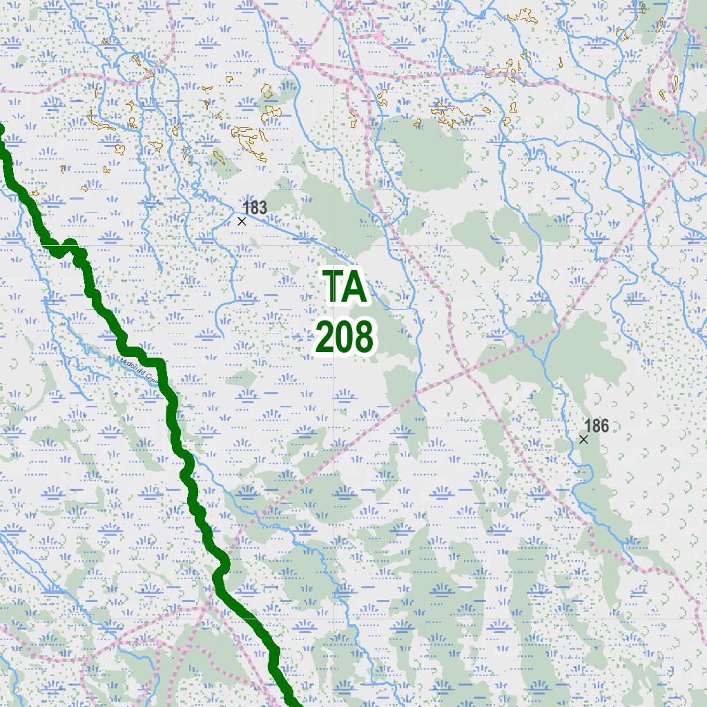 Wainwright Tanana Flats and Yukon Training Area Recreation Map by ...