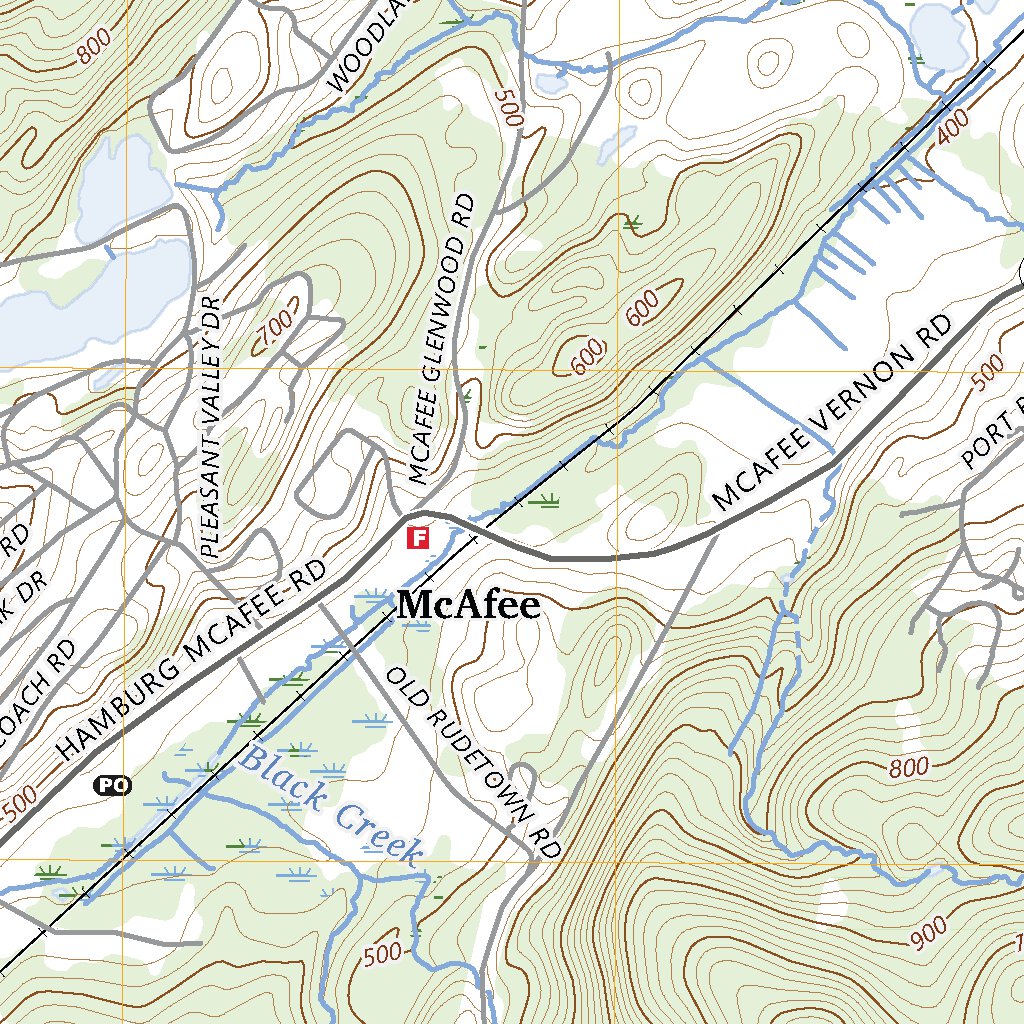 Hamburg, NJ (2023, 24000-Scale) Map by United States Geological Survey ...