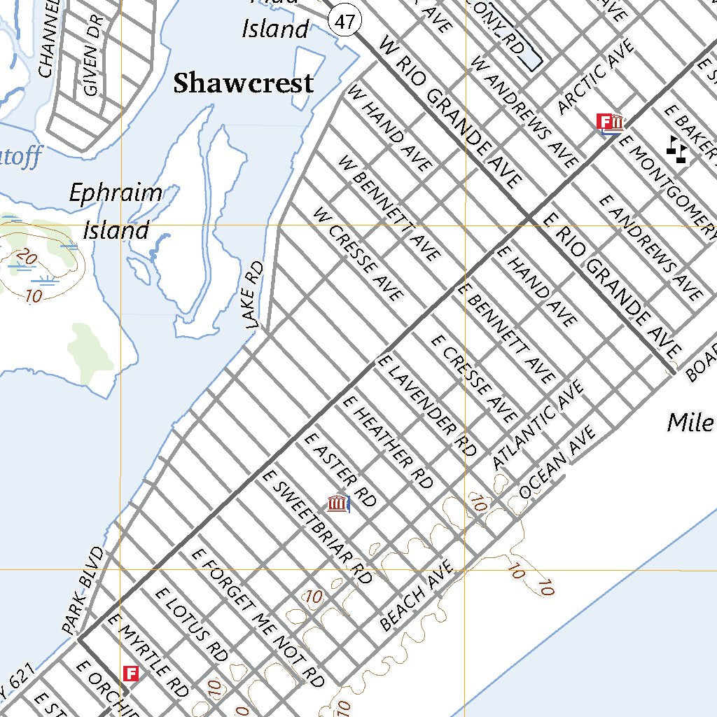 Wildwood, NJ (2023, 24000-Scale) Map by United States Geological Survey ...
