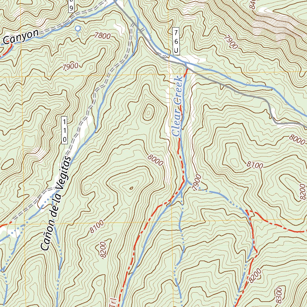 Gallina, NM (2023, 24000-Scale) Map by United States Geological Survey ...