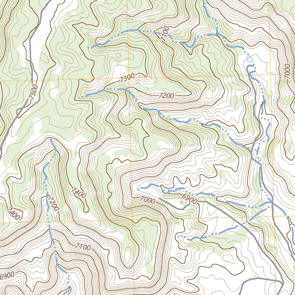 Vigas Canyon, NM (2023, 24000-Scale) Map by United States Geological ...