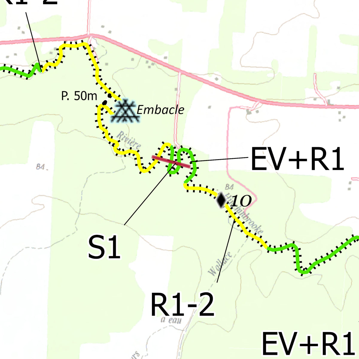 Rivière Hinchinbrooke Map by Canot Kayak Quebec | Avenza Maps