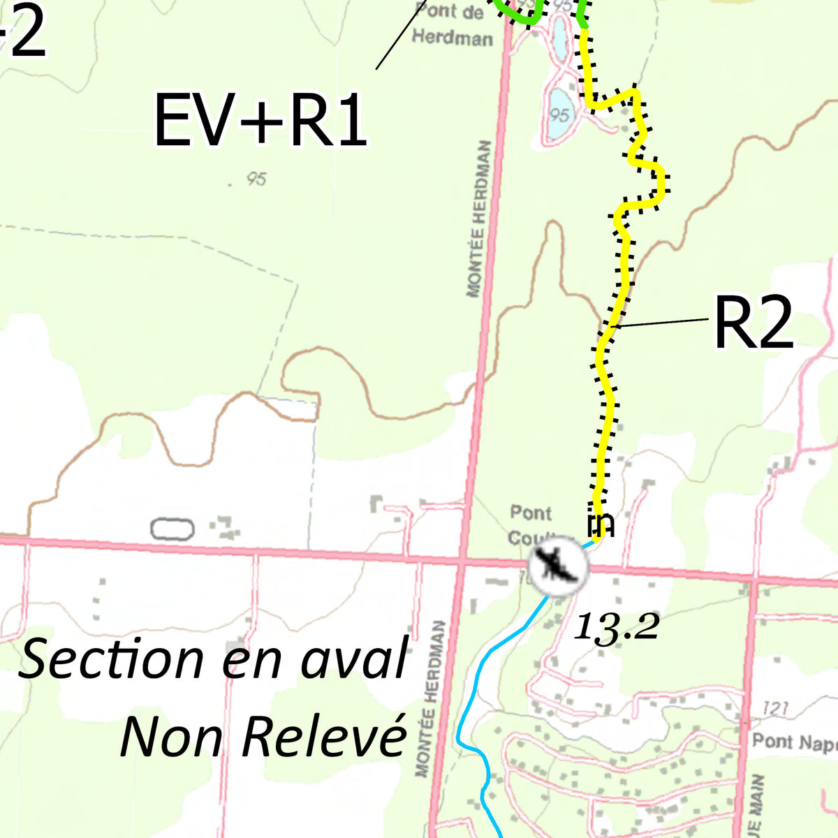 Rivière Hinchinbrooke Map by Canot Kayak Quebec | Avenza Maps