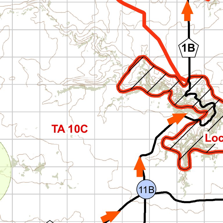 Fort Carson Pinon Canyon Maneuver Site Recreation Map by iSportsman ...