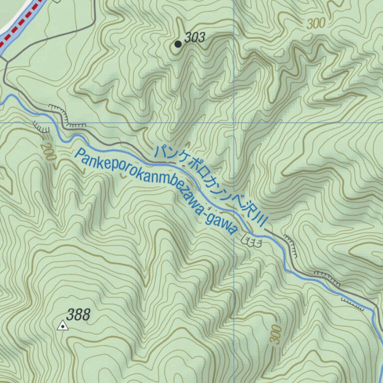 Map 1/2 - Mukawa River (Fukuyama to Tomiuchi, Hokkaido, Japan) by ...