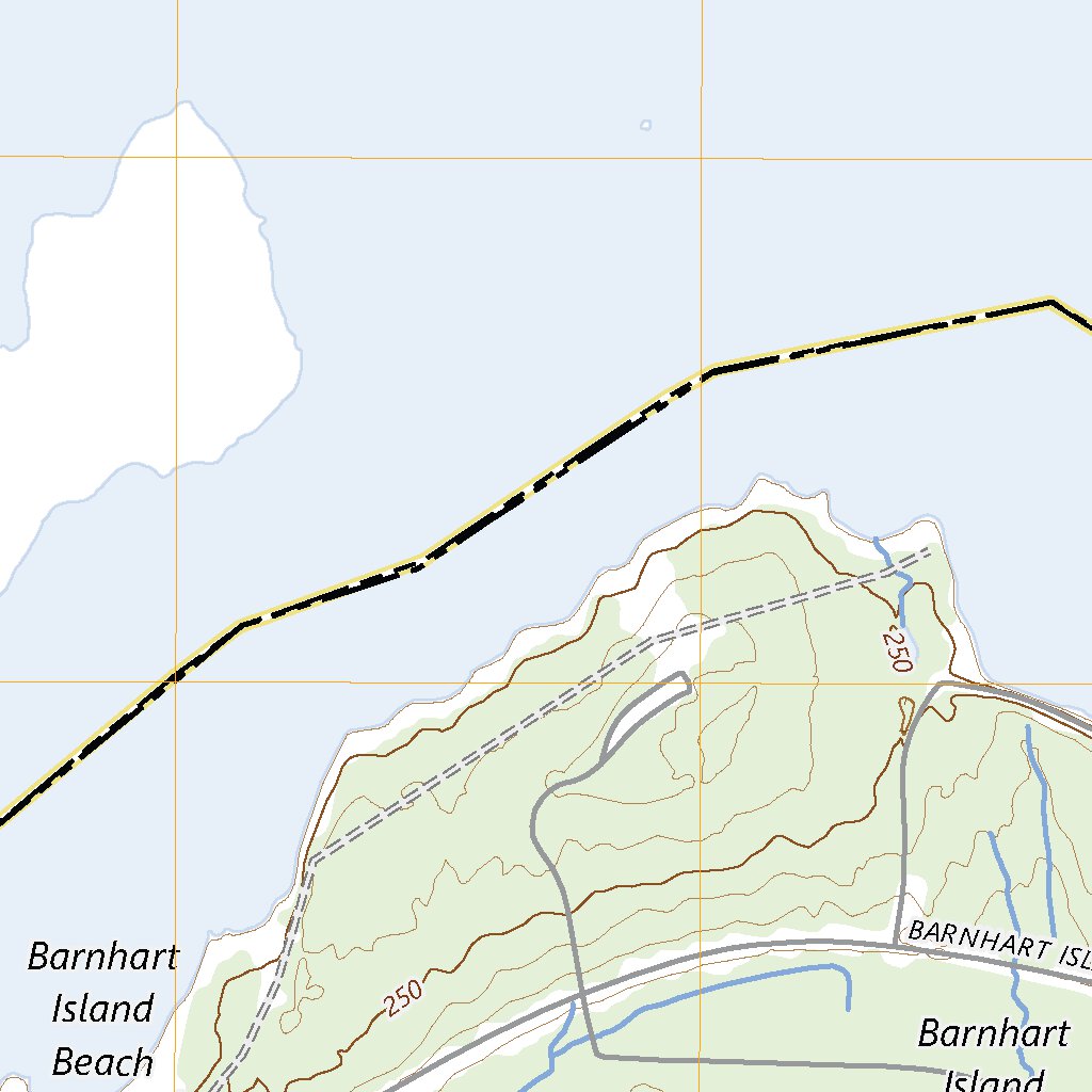 Barnhart Island, NY (2023, 24000-Scale) Map by United States Geological ...