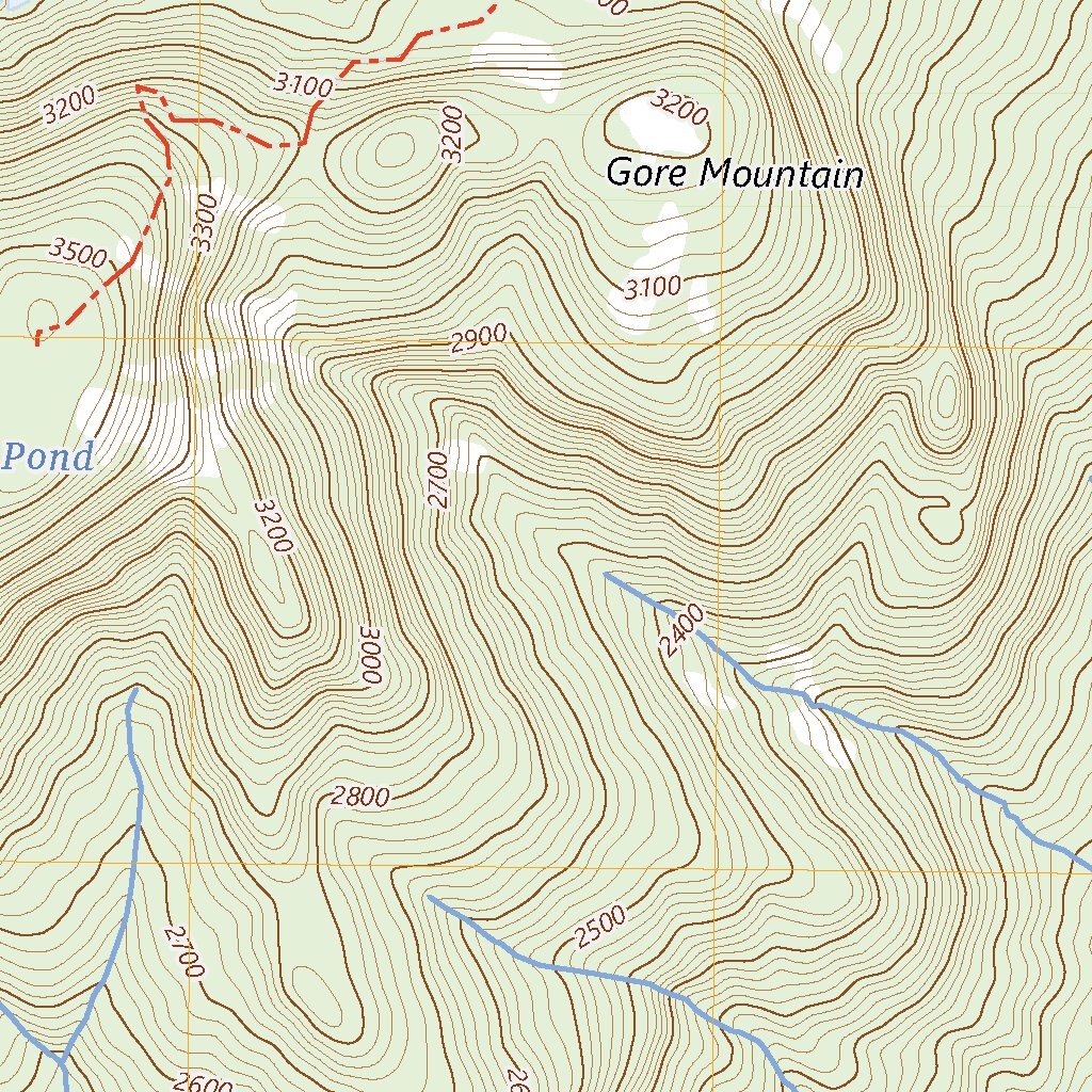 Gore Mountain, NY (2023, 24000-Scale) Map by United States Geological ...