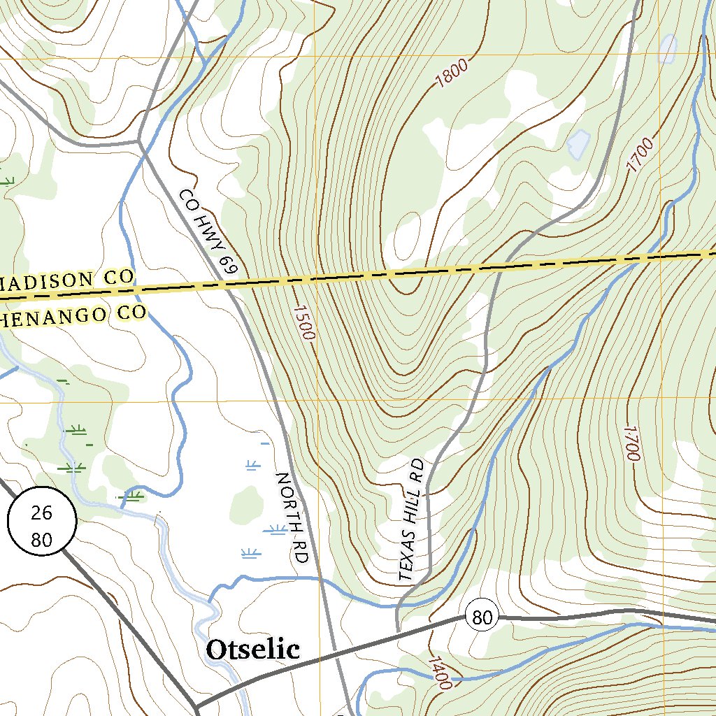 Otselic, NY (2023, 24000-Scale) Map by United States Geological Survey ...