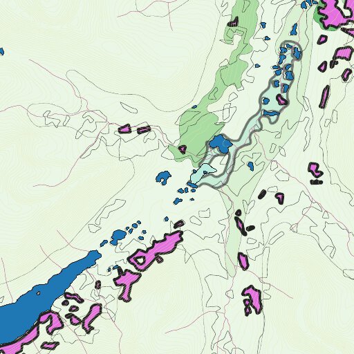 CP40LD Goat Lake ( Hunt-A-Moose ) Map by Hunt-A-Moose | Avenza Maps