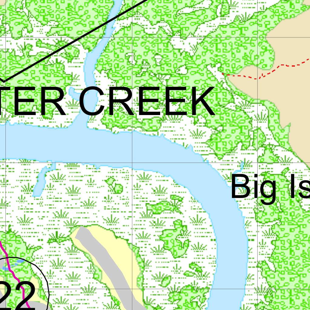 Joint Base Charleston Hunting Map by iSportsman | Avenza Maps