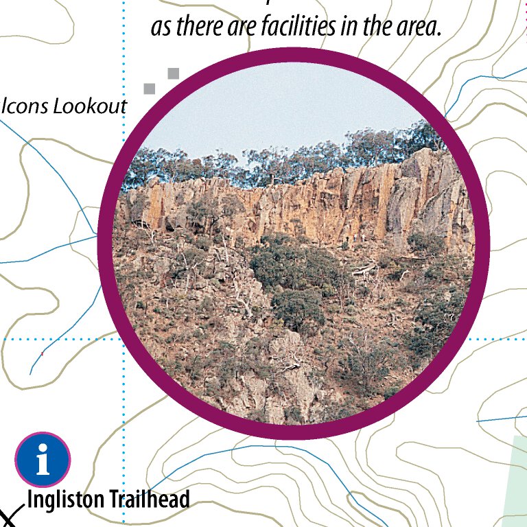 Werribee Gorge Map 7th Edition by Meridian Maps | Avenza Maps