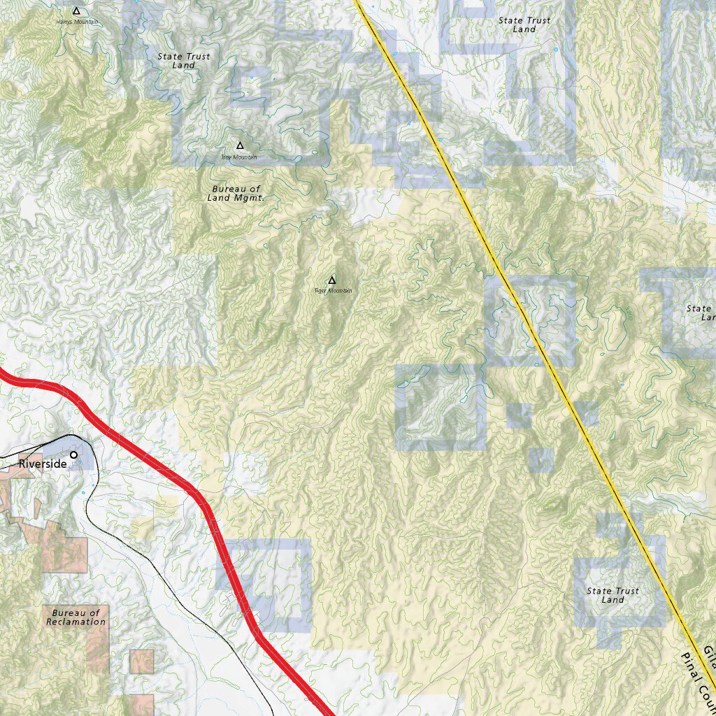 Arizona GMU 37B - Hunt Arizona Map by Map the Xperience | Avenza Maps