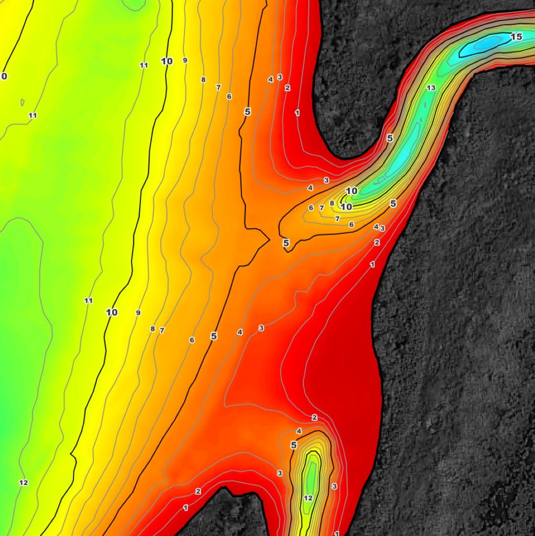 AEM Lower Red River: Outlet Channels Map by Angler's Edge Mapping ...