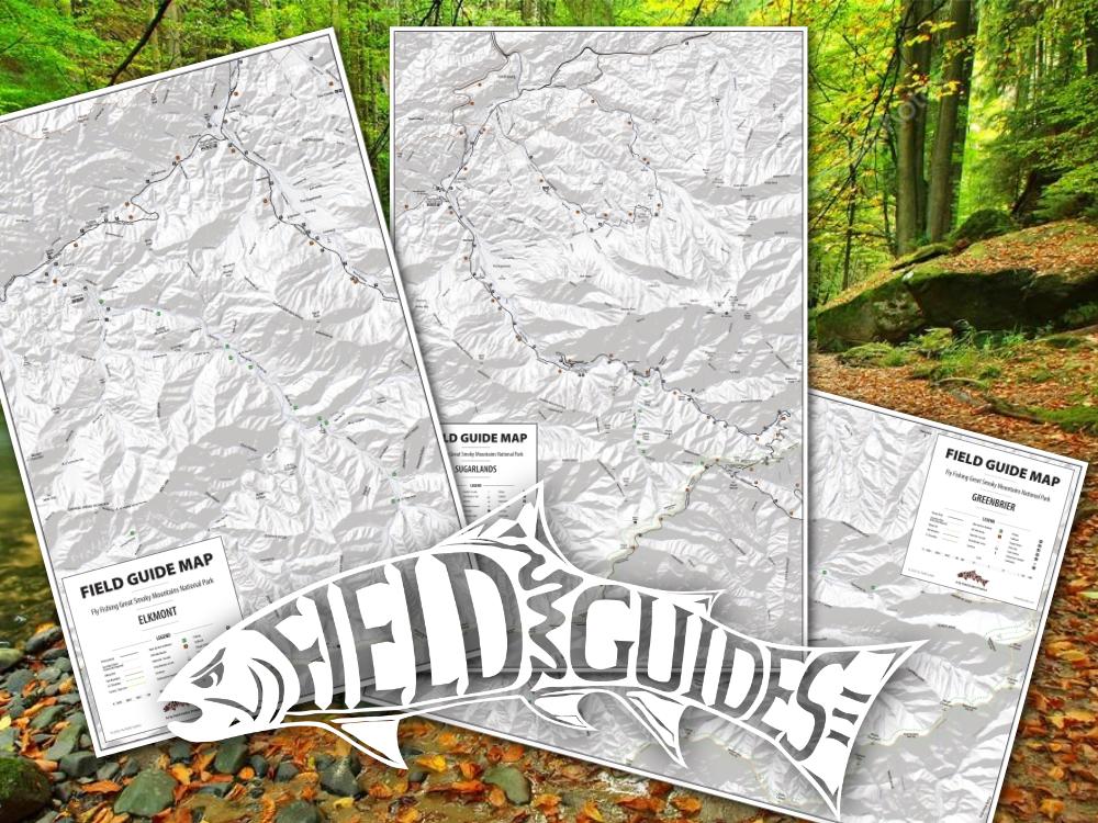 Gatlinburg Collection - GSMNP - Fly Field Guides Map by Fly Field ...