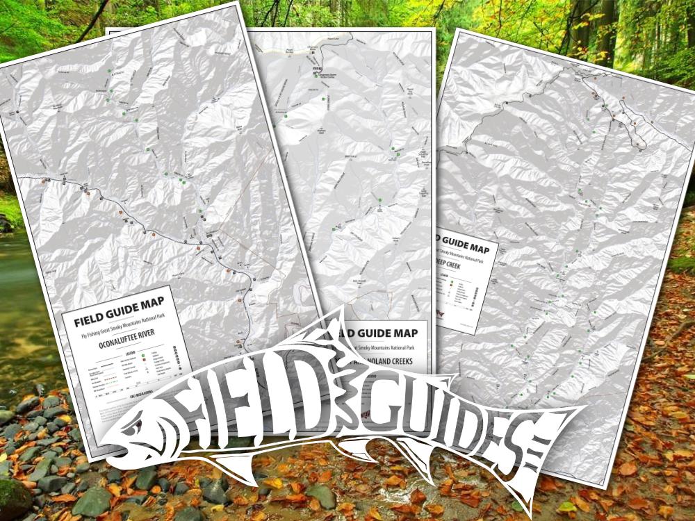 Bryson City Collection - GSMNP - Fly Field Guides Map by Fly Field ...