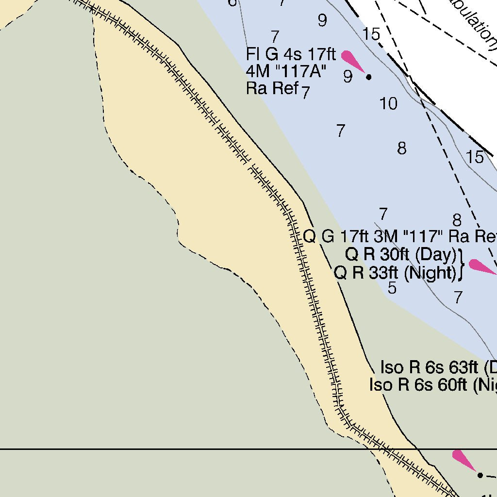 Houston Ship Channel Alexander Islnd - Carpenter Bayou Map by National ...
