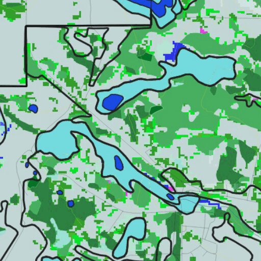 DO54DI Northern Pine Map by Hunt-A-Moose | Avenza Maps