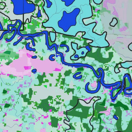 DO54SE Meadow River Map by Hunt-A-Moose | Avenza Maps