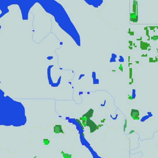 DO81AT Duck Hunting Creek Map by Hunt-A-Moose | Avenza Maps