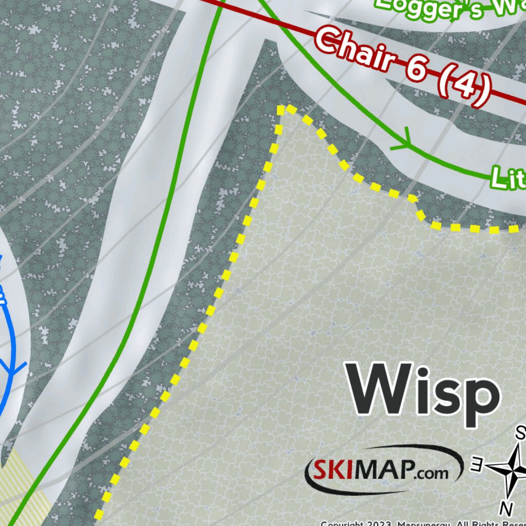 Wisp Resort Map by Mapsynergy | Avenza Maps