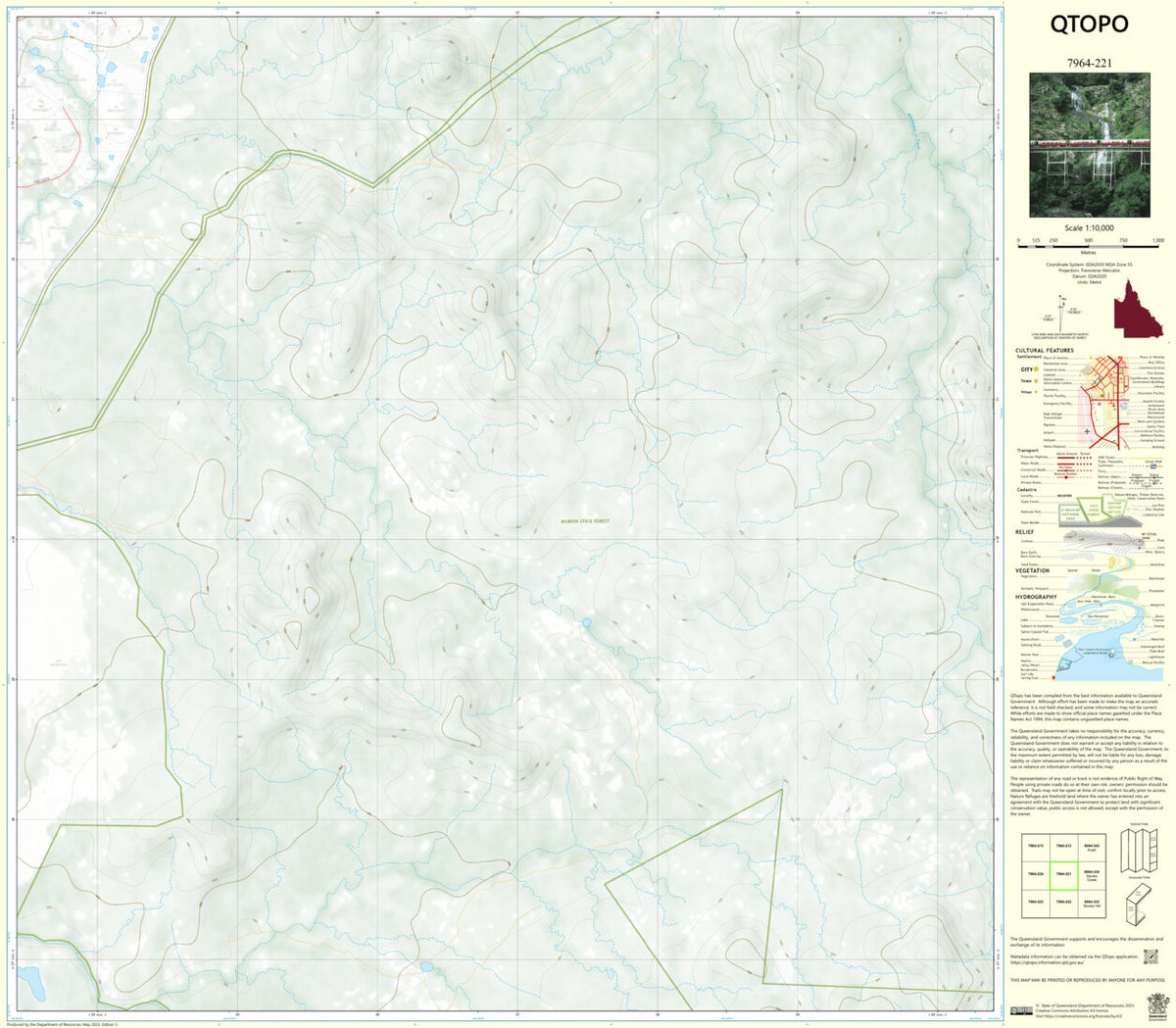 Mareeba (7964-221) Map by Department of Natural Resources and Mines ...