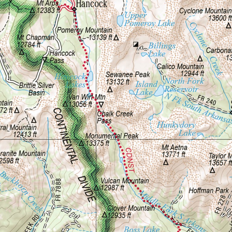Colorado Atlas & Gazetteer Page 59 Map by Garmin | Avenza Maps