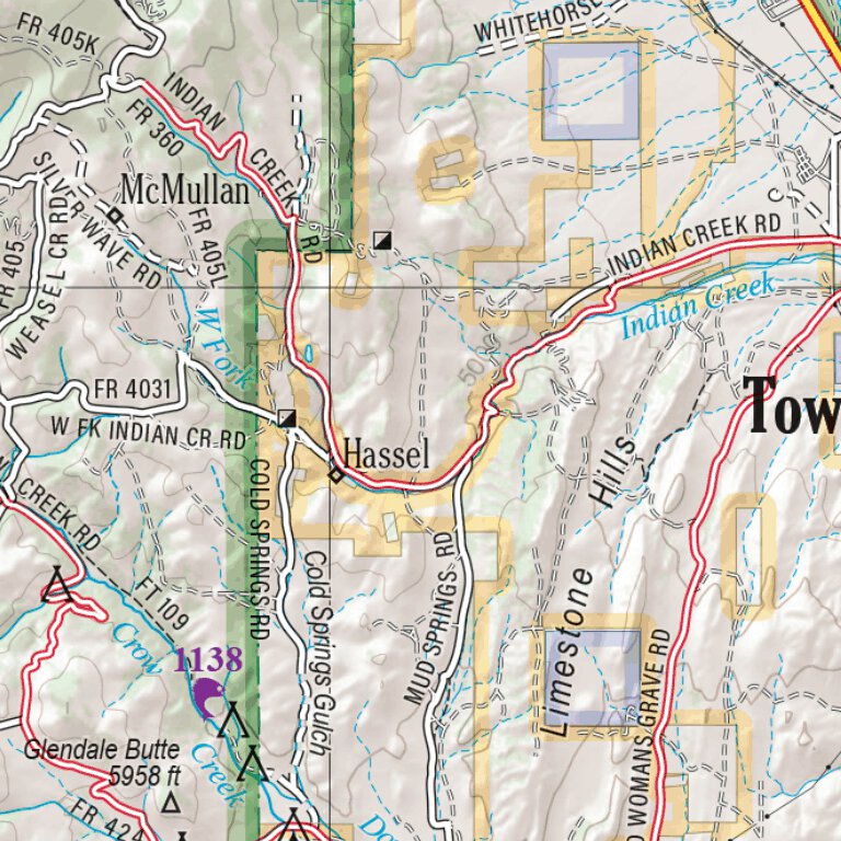 Montana Atlas & Gazetteer Page 71 Map by Garmin | Avenza Maps