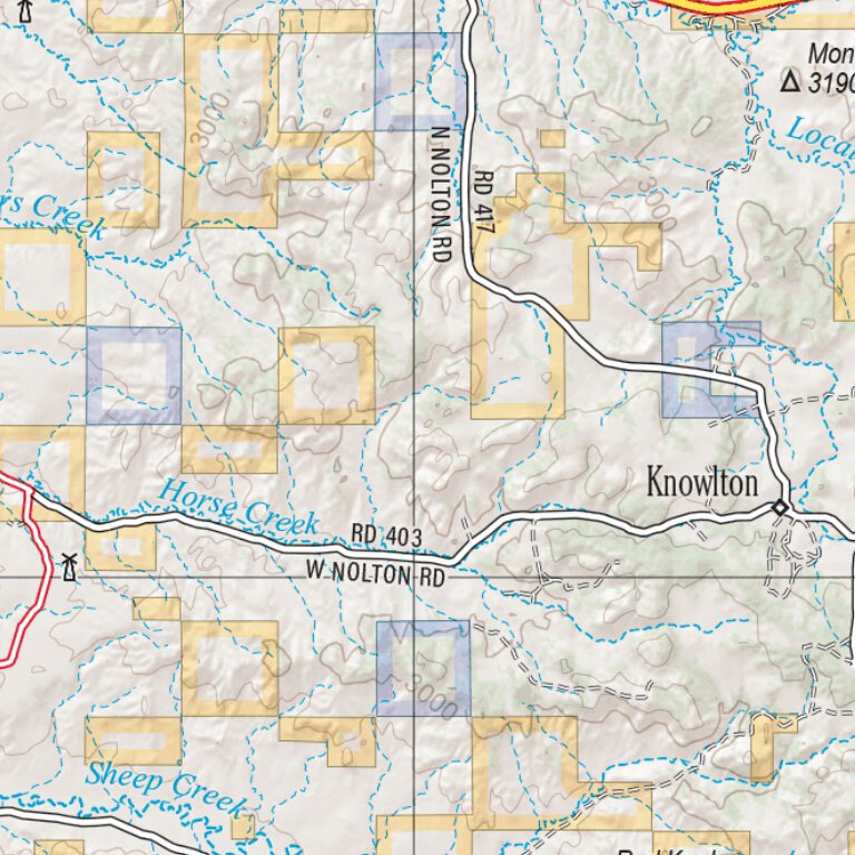 Montana Atlas & Gazetteer Page 79 Map by Garmin | Avenza Maps