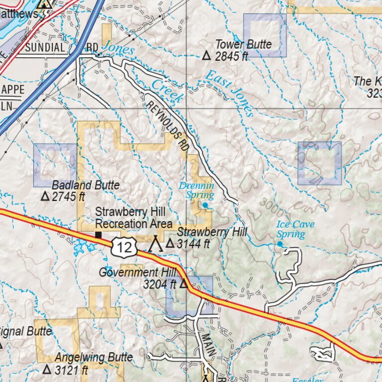 Montana Atlas & Gazetteer Page 78 Map by Garmin | Avenza Maps