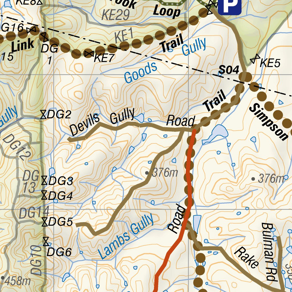 Mount Crawford Forest Map by Carto Graphics | Avenza Maps