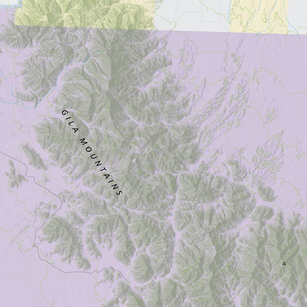 Arizona GMU 40B - Hunt Arizona Map by Map the Xperience | Avenza Maps