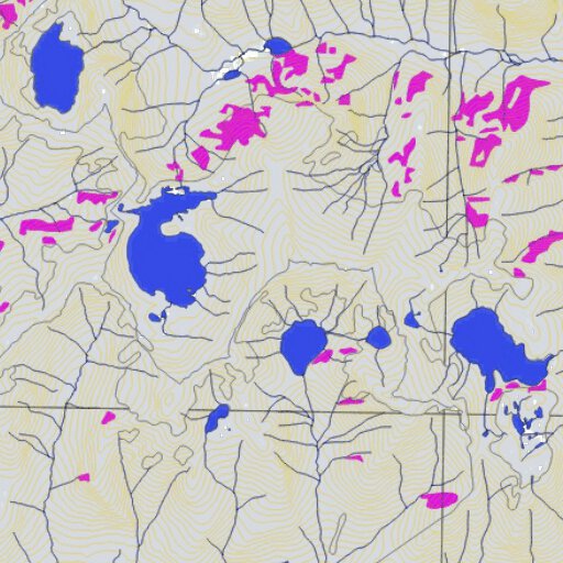 CO61FG Caroline Lake Map by Hunt-A-Moose | Avenza Maps