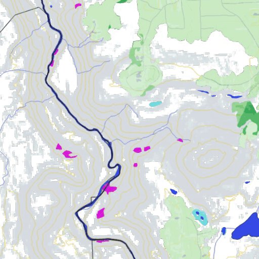 CO71XS Chilko River Map by Hunt-A-Moose | Avenza Maps