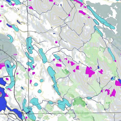 CO72FG Wawa Lake Map by Hunt-A-Moose | Avenza Maps