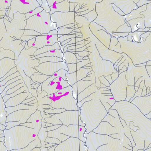 CO86FG Nabesche River Map by Hunt-A-Moose | Avenza Maps