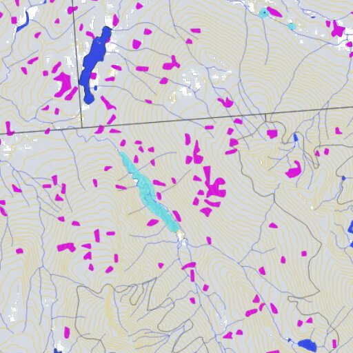 CO92LS Mitchell River Map by Hunt-A-Moose | Avenza Maps