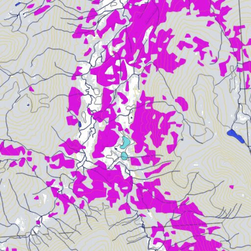 CO94FM Mount Jim Young Map by Hunt-A-Moose | Avenza Maps