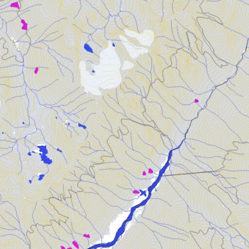 CO92XS Kiwa Glacier Map by Hunt-A-Moose | Avenza Maps