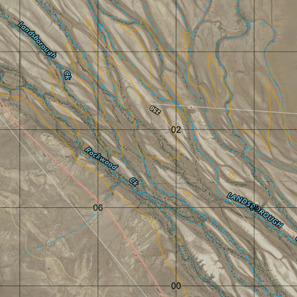 Tangorin (7754-4i) Map by Department of Natural Resources and Mines ...