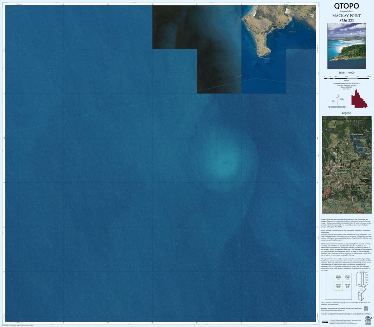 MACKAY POINT (8756-223i) Map by Department of Natural Resources and ...