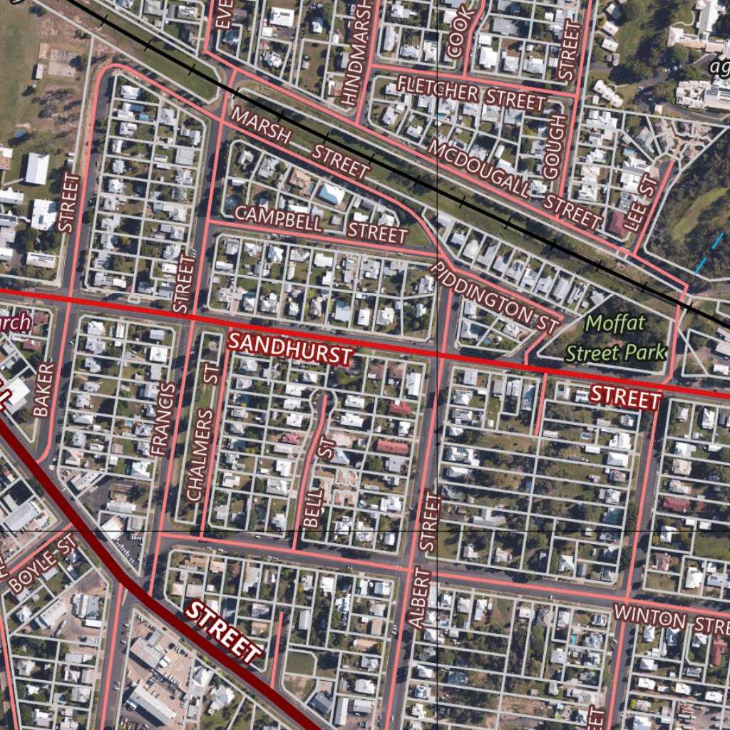 GOONDIWINDI (8940-144i) Map by Department of Resources | Avenza Maps