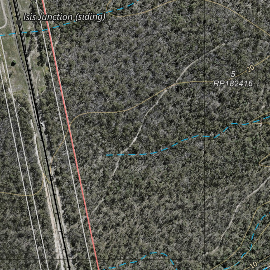 Isis Junction (9347-122i) Map by Department of Resources | Avenza Maps